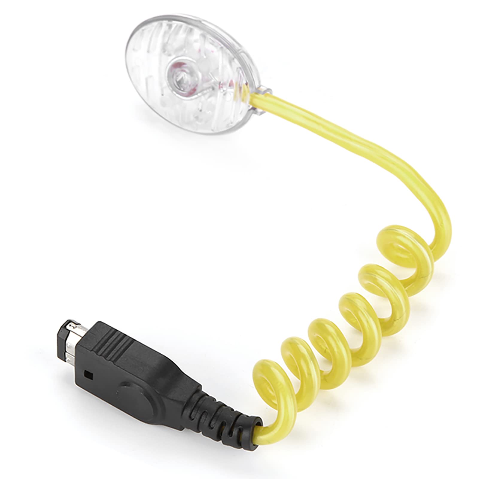 ASHATA Game Boy External Worm Lights Illumination LED Lamps for GBC GBP Gameboy Color and for Gameboy Pocket Console, White Light (Yellow)