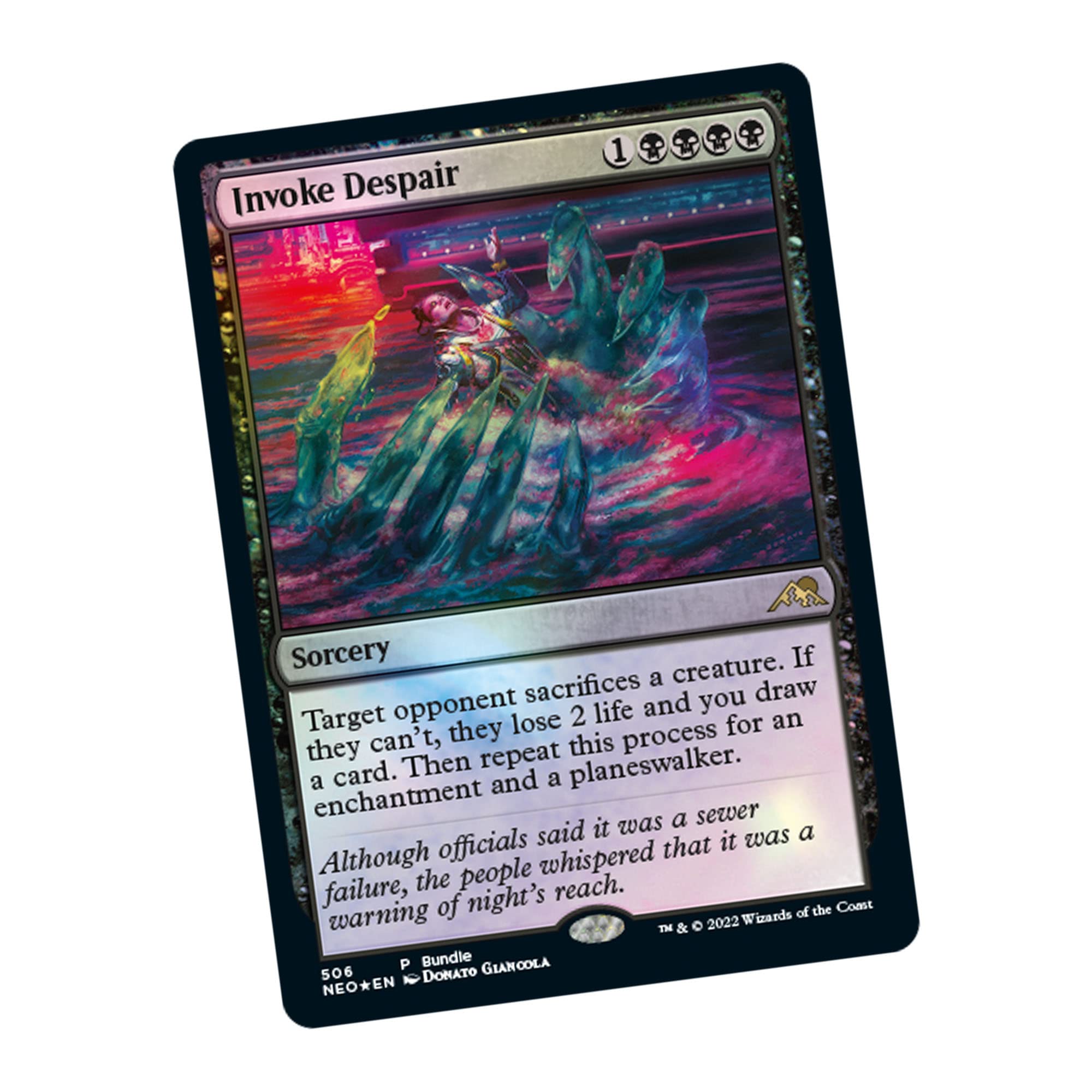 Magic: The Gathering Kamigawa: Neon Dynasty Bundle | 8 Set Boosters + Accessories