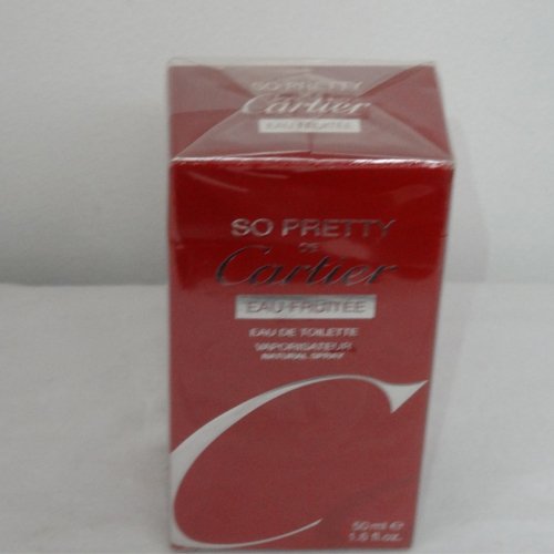 So Pretty Eau Fruitee By Cartier For Women. Eau De Toilette Spray 1.6 Oz / 50 Ml