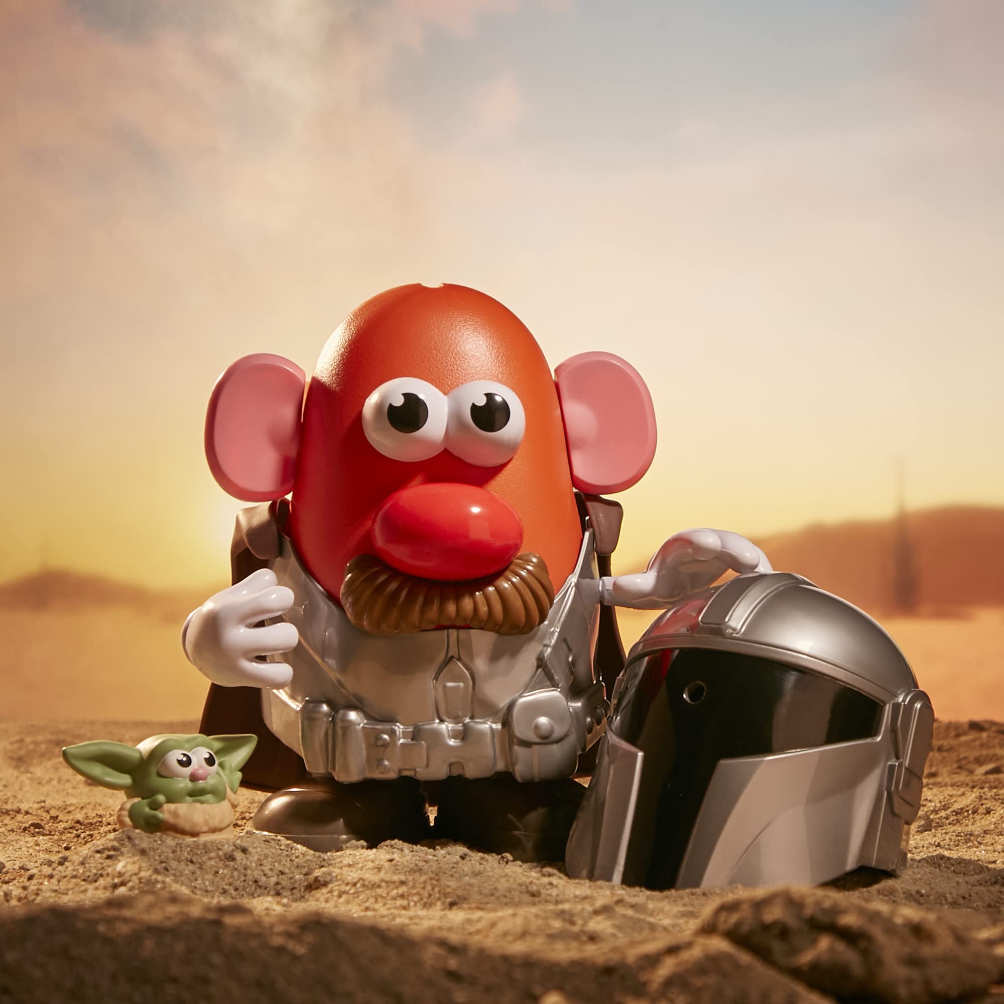 Potato Head The Yamdalorian and The Tot, Star Wars Inspired Toy, Includes 14 Parts and Pieces, Toy for Kids Ages 2 and Up