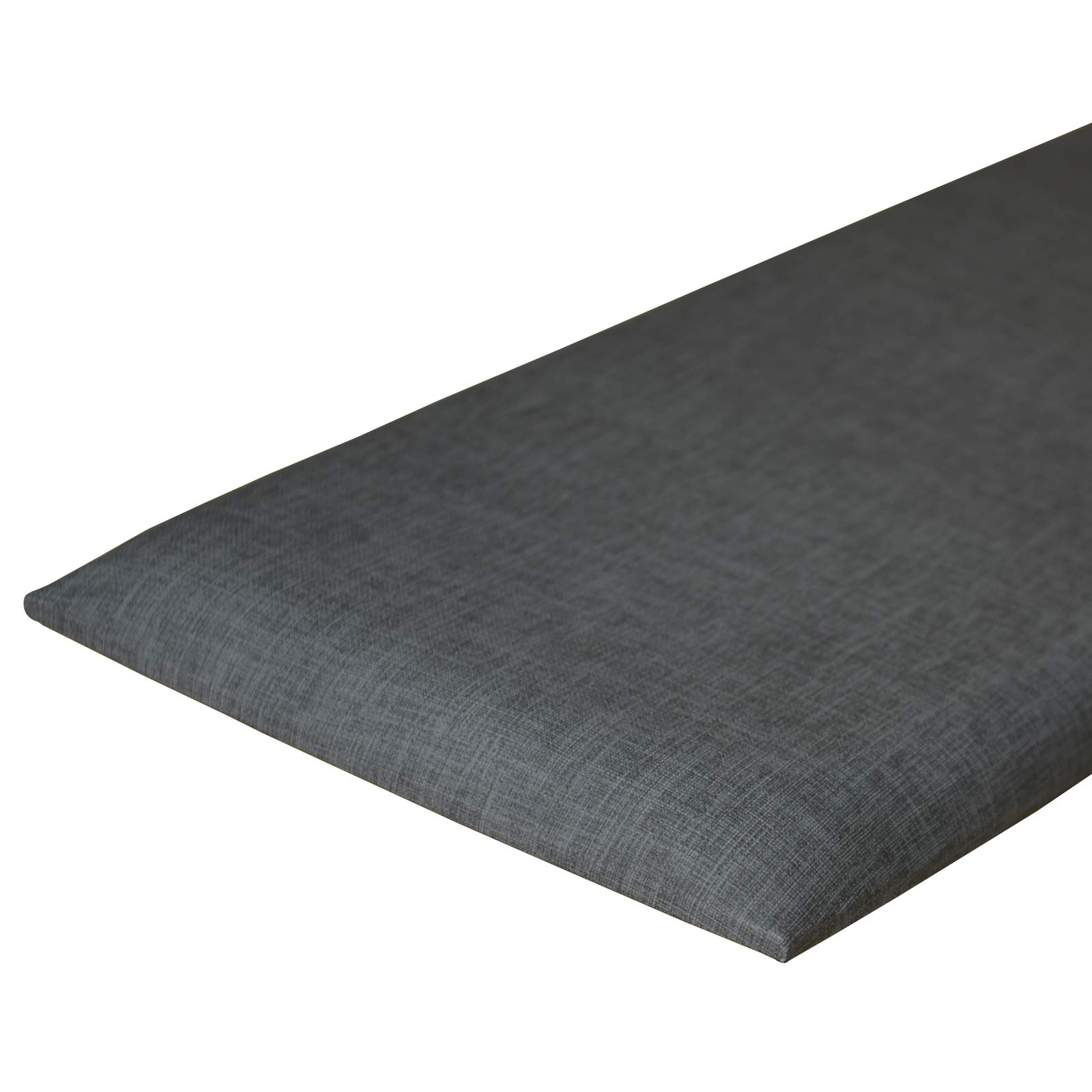 Art3d H10030K Upholstered Headboard, 39.4"x11.8", Heavy Gray
