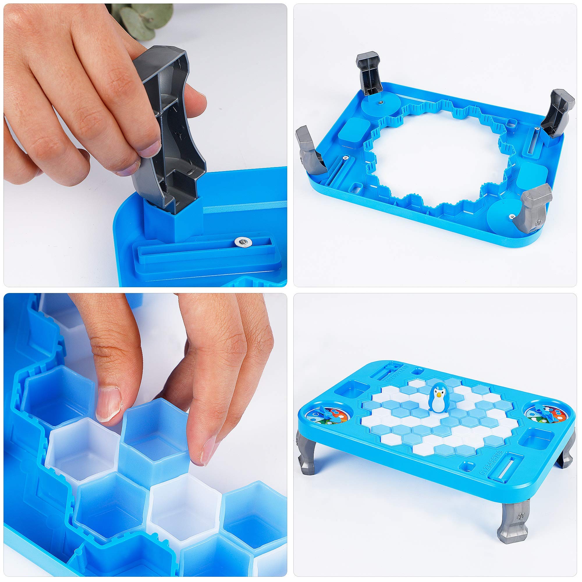 DR.DUDU Ice Breaker Game Save Penguin On Ice Block Family Funny Game Penguin Trap Activate Game Children's Day Gifts