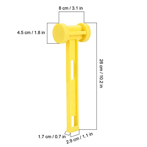 AUHX Portable Tent Hammer Hammer Plastic Ground Nails Hammer Other Outdoors Activities for Knock The Stake and peg to The Groud