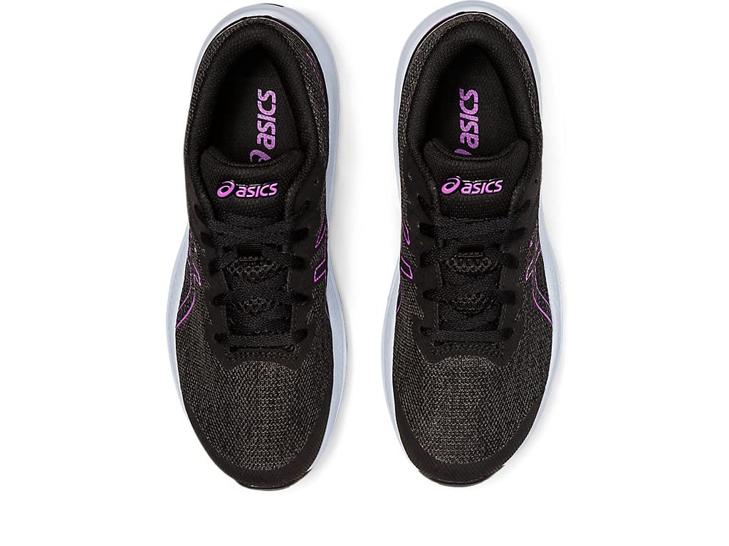 ASICS Kid's GT-1000 11 Grade School Running Shoes, 5.5, GRAPHITE GREY/ORCHID