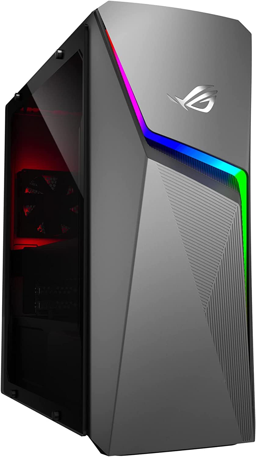 ASUS ROG Strix GL10 Gaming Desktop, AMD Hexa-Core Ryzen 5 3600X Processor, 64GB RAM 2TB SSD, NVIDIA GeForce GTX 1660 Ti 6GB, DisplayPort Bluetooth DTS Audio, Windows 10 Home (32GB RAM|1TB SSD)