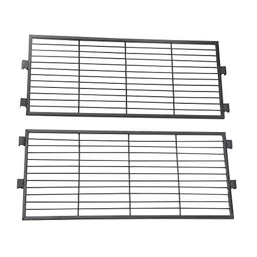 Convenience Concepts Xtra Storage Shelf Metal Extension Set of 2, Black