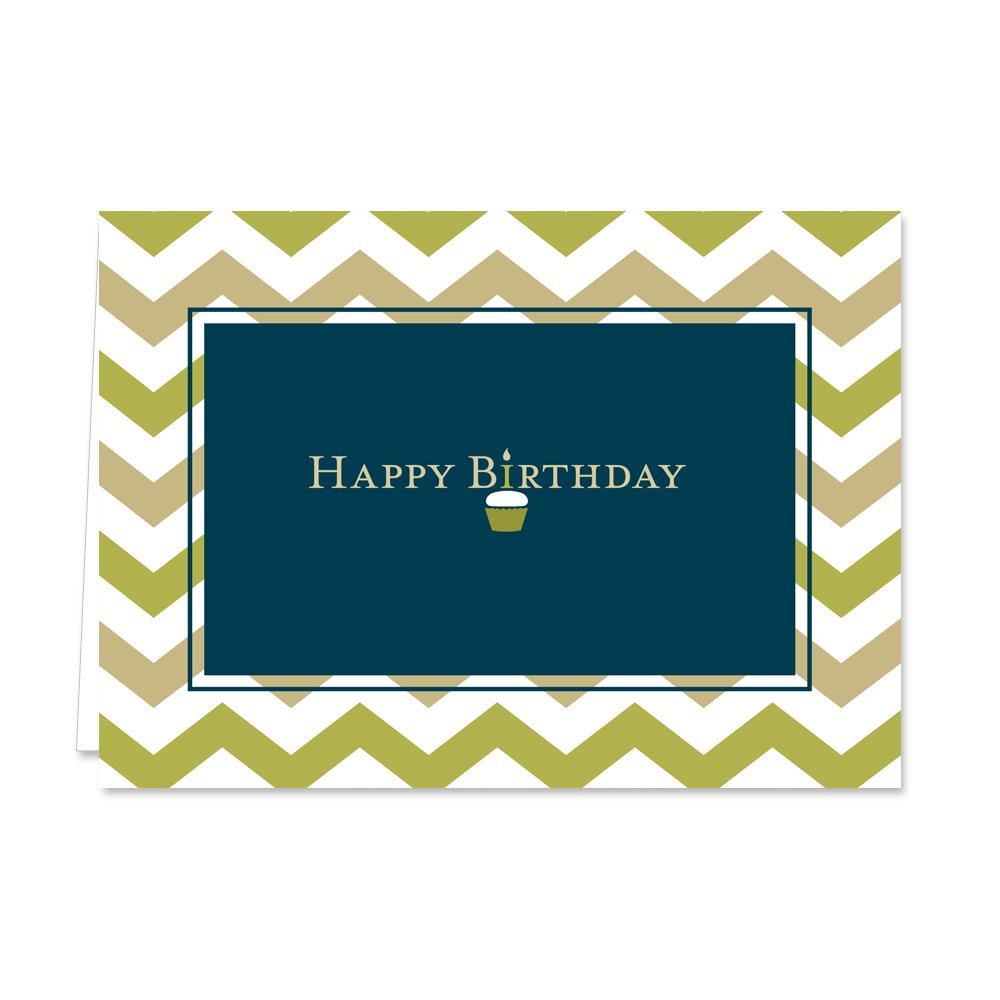 Canopy Street Snappy Birthday Cards / 36 Note Cards And Envelopes / 6 Colorful Birthday Designs / 4 5/8" x 6 1/4" Birthday Greeting Cards With Blank Inside