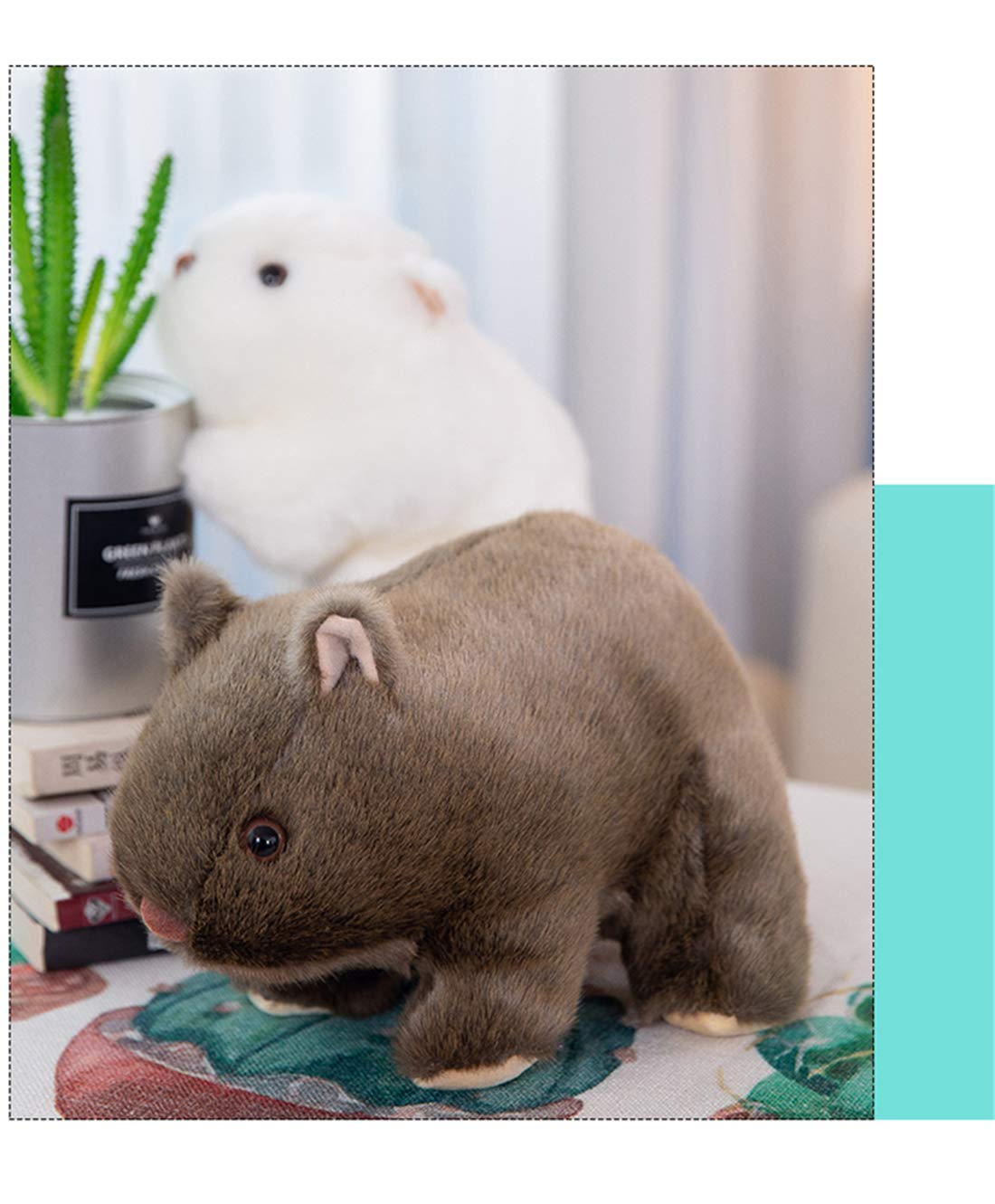 Ashymily 7" Cute Plush Guinea Pig Toy Stuffed Guinea Pig Toys for Children, 2pcs