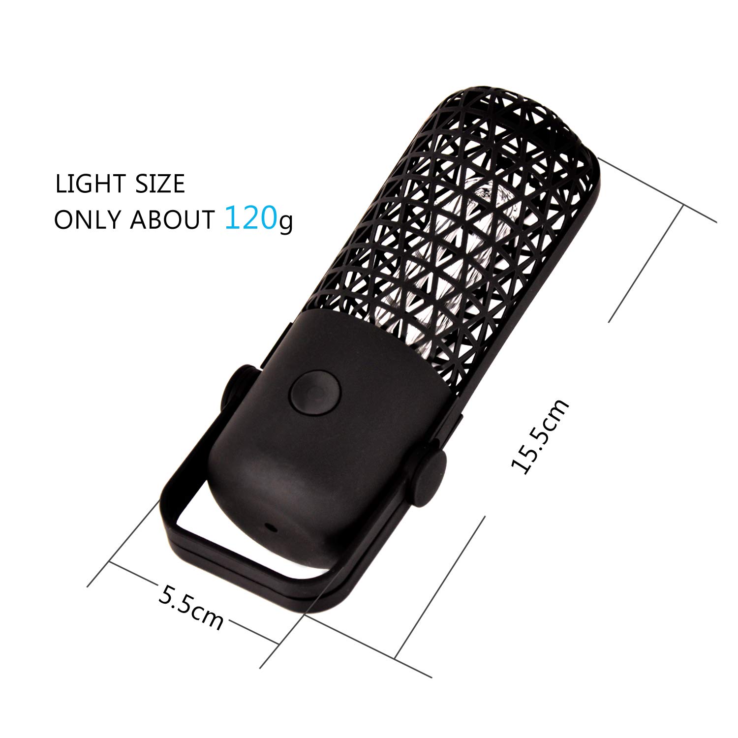 Aquatrend UV and Öz öen Sänit izer Lamp,Protable Mini Germi cidäl Light for Desktop Wardrobe Cabinet Family Travel Home Car 2.1x6.1 Inch