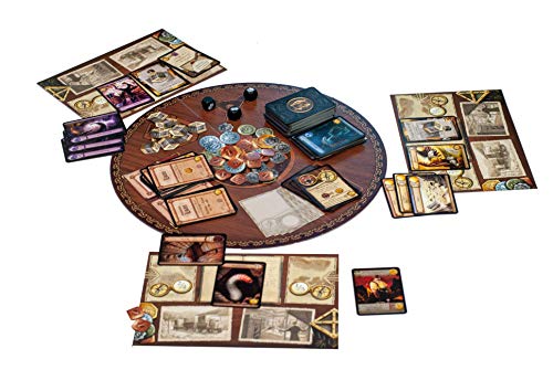AMIGO Games Richard Garfield's Carnival of Monsters - Deck Building & Set Collecting Board Game - Explore Magical Lands & Capture Exotic Beasts 240 Cards | Ages 12+ | 2-5 Players