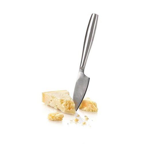 Boska Stainless Steel Cheese Knife - Copenhagen Nr.3 For All Types of Cheese - Multi-Functional Cheese Slicer - Handheld Slicer - Silver Non-Stick - Dishwasher Safe - For Kitchen Cooking