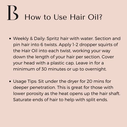 Butta by Belle Bar Onion & Garlic Ayurvedic Hair Oil