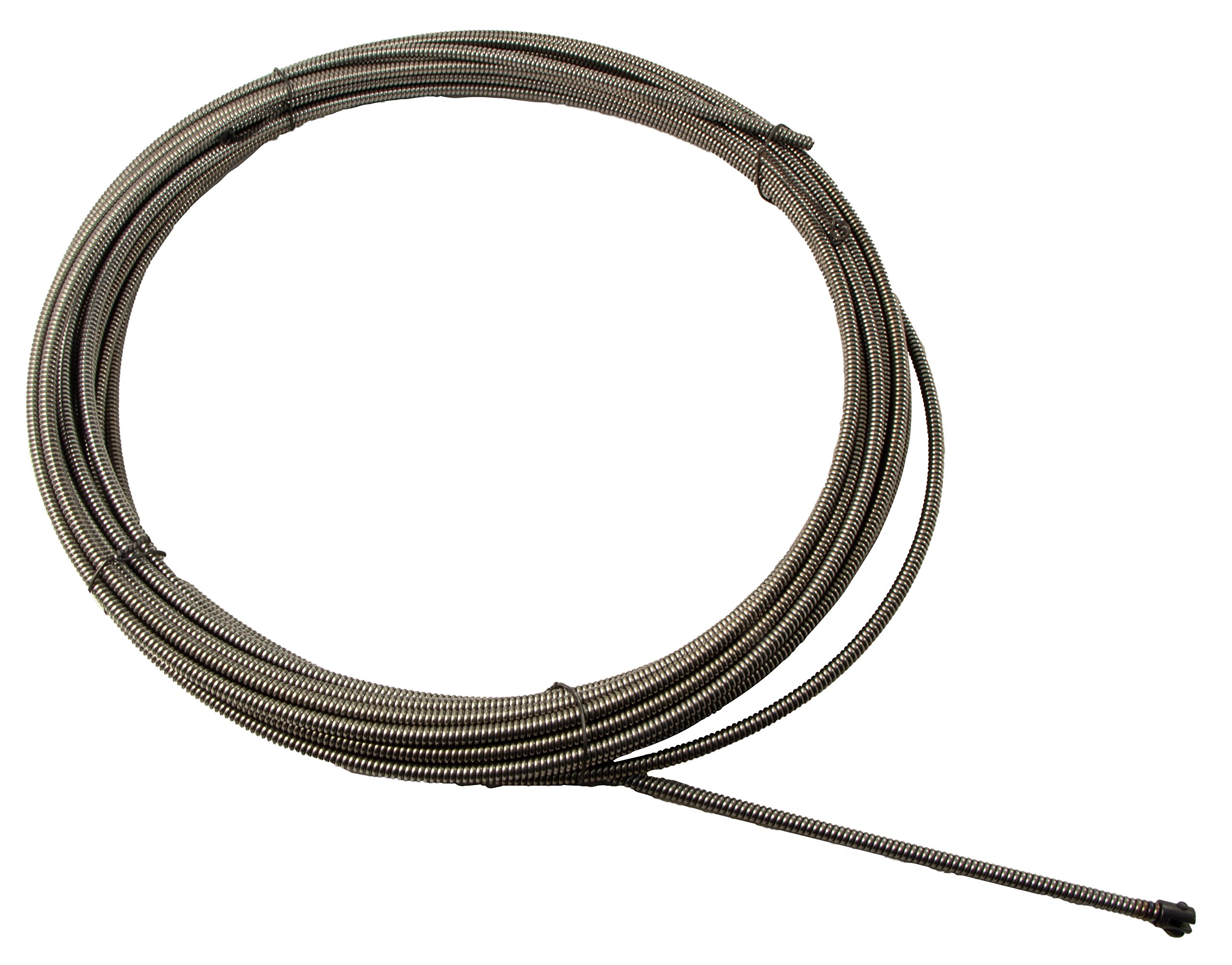 Draincables Direct 1/2" Drain Cable x 50' - No Core with Slotted Ends