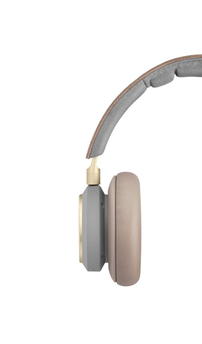 Bang & Olufsen Beoplay H9 3rd Gen Wireless Bluetooth Over-Ear Headphones (Amazon Exclusive Edition) - Active Noise Cancellation, Transparency Mode, Voice Assistant Button and Mic, Argilla Bright