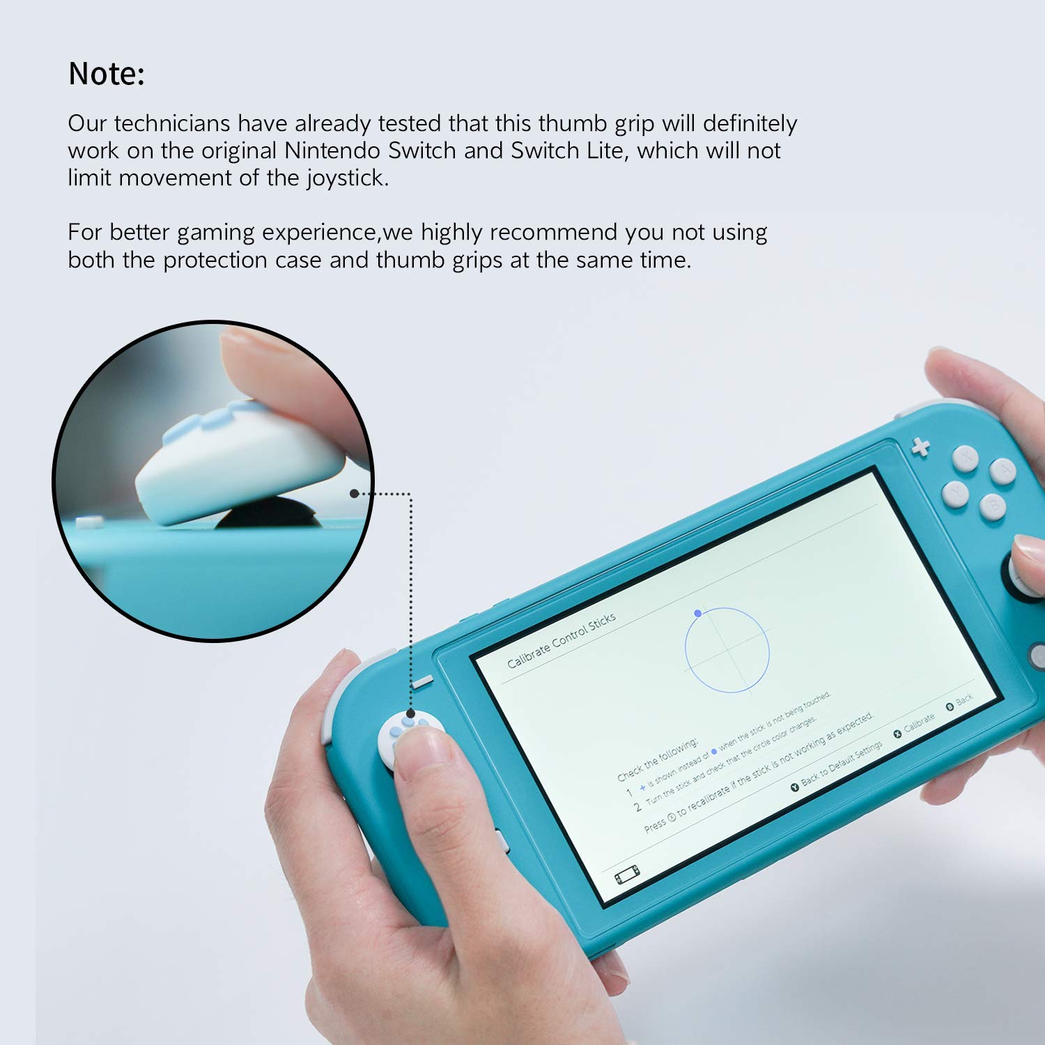 GeekShare 4PCS Silicone Cat Paw JoyCon Thumb Grip Set Joystick Caps Compatible with Switch / OLED / Switch Lite (Brown Yellow)