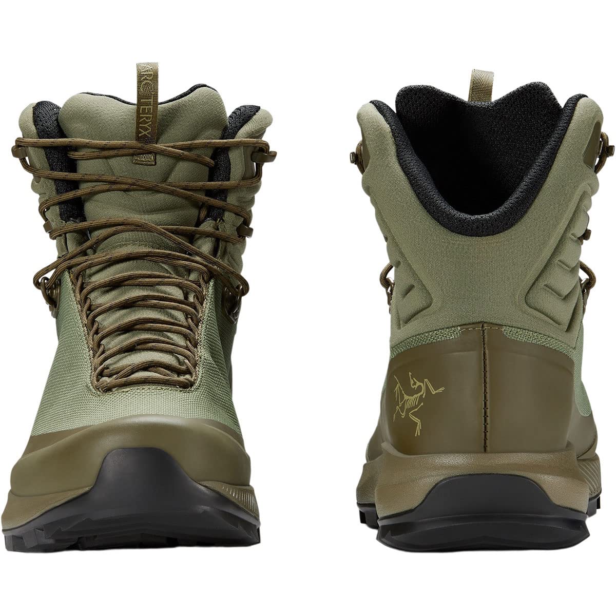 Arc'teryx Aerios AR Mid GTX Boot Men's | Comfortable Supportive Backpacking Boot | Tatsu/Carbon Copy, 10