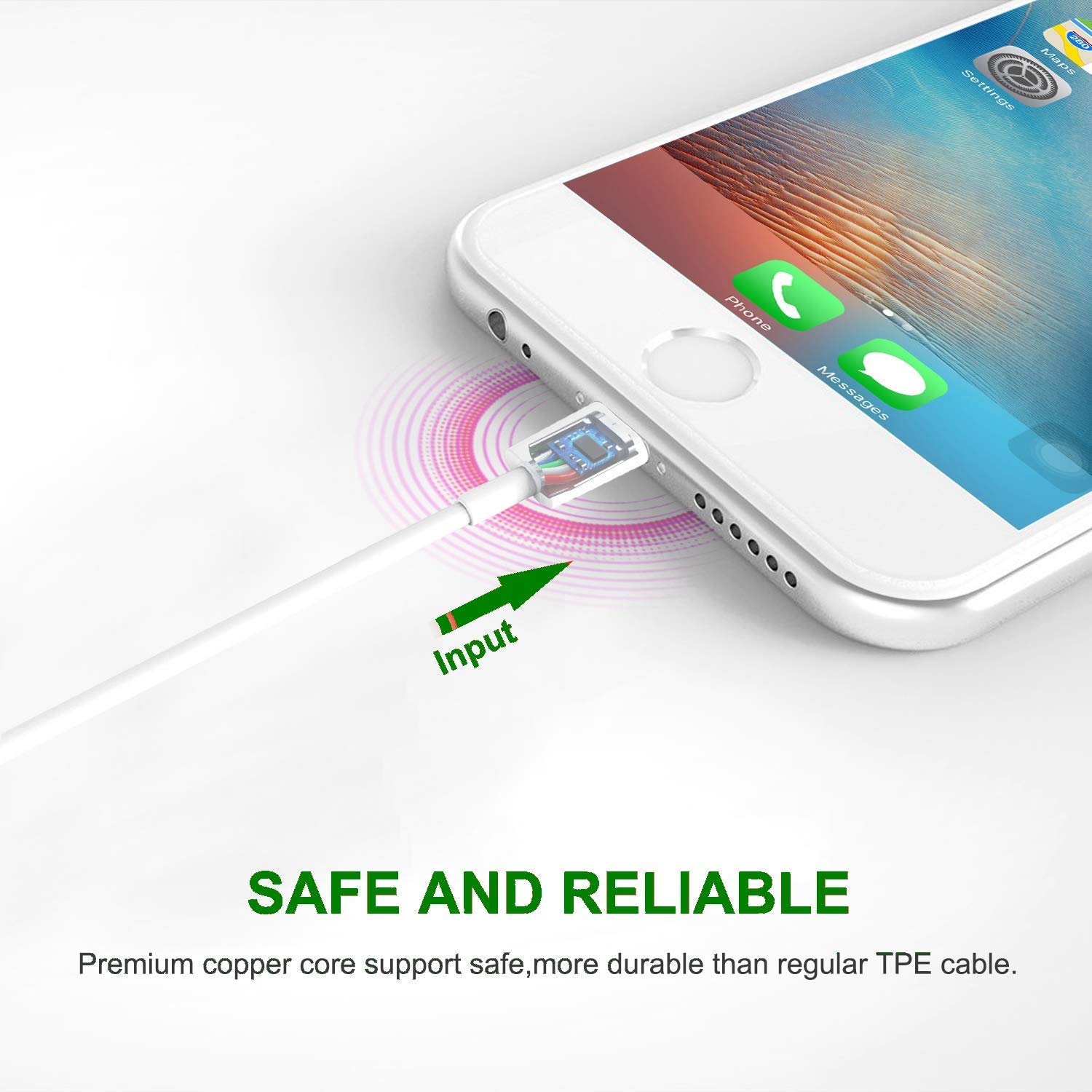 Atill iPhone Charger 3Pack 9FT Lightning Cable Extra Long iPhone Charger Cable Charging Cable Cord Compatible iPhone 13/12/12Pro/12ProMax/11/11Pro/11Pro MAX/XS/XS MAX/XR/X/8/8Plus/7/7Plus and More