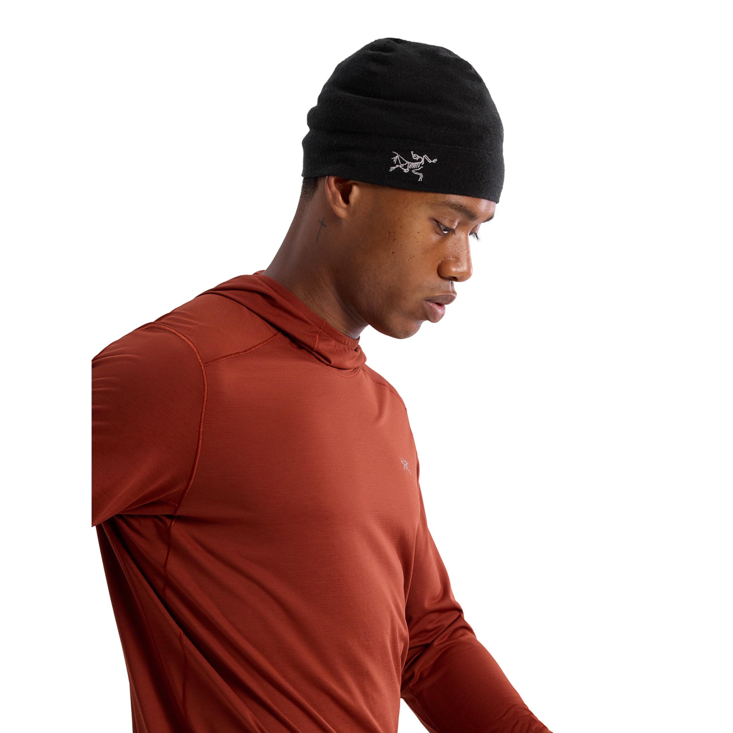 Arc'teryx Rho Lightweight Wool Toque | Streamlined Toque for Mountain Adventure - Redesign | Retreat, Large/X-Large