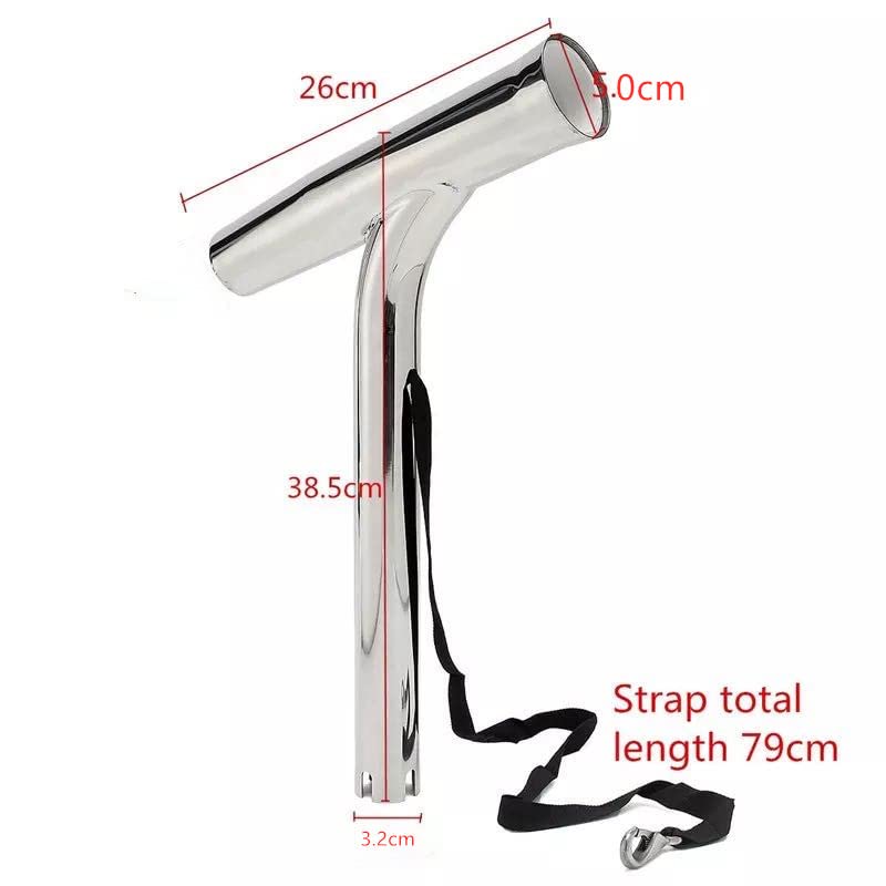 Aurorad 316 Stainless Steel Marine Boat Fishing Rod Holder Pole Mount Bracket Stand Tool Marine Accessory