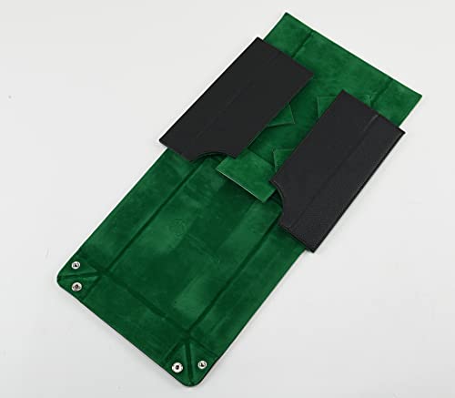 Geek Therapeutics Dice Tower - DND Dice Tray, Dice Box Storage for Dice and Removable Dice Tower - 2 in 1 Dice Rolling Tray and Tower - Perfect for RPG and Tabletop Gaming (Green)