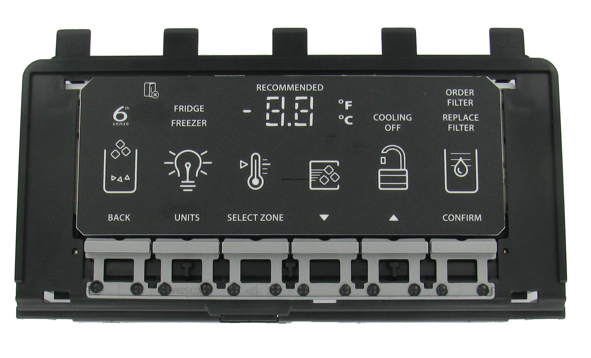 CoreCentric Remanufactured Refrigerator Electronic Control Board Replacement for Whirlpool W10372206 / WPW10372206
