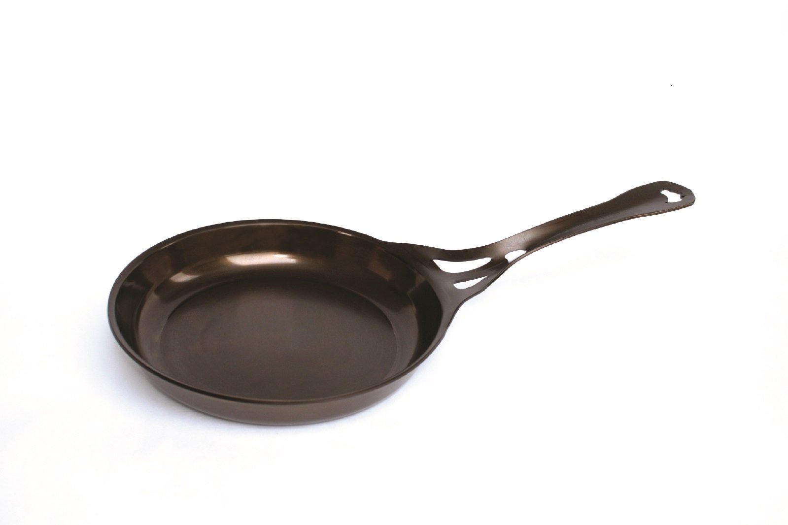 AUS-ION Skillet, 10.2" (26cm), Smooth Finish, 100% Made in Sydney, 3mm Australian Iron, Professional Grade Cookware