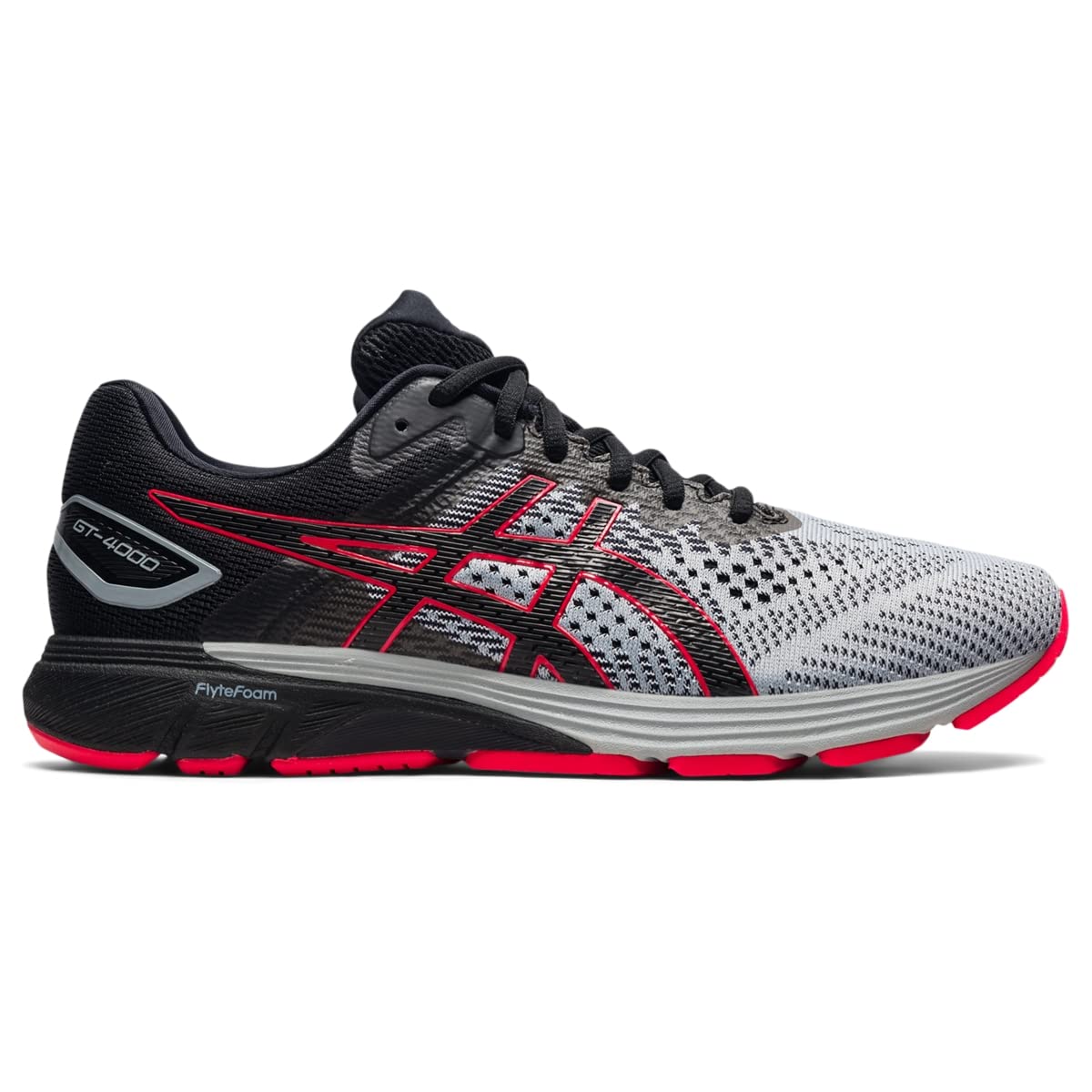 ASICS Men's GT-4000 2 Running Shoes, 12, Sheet Rock/Black