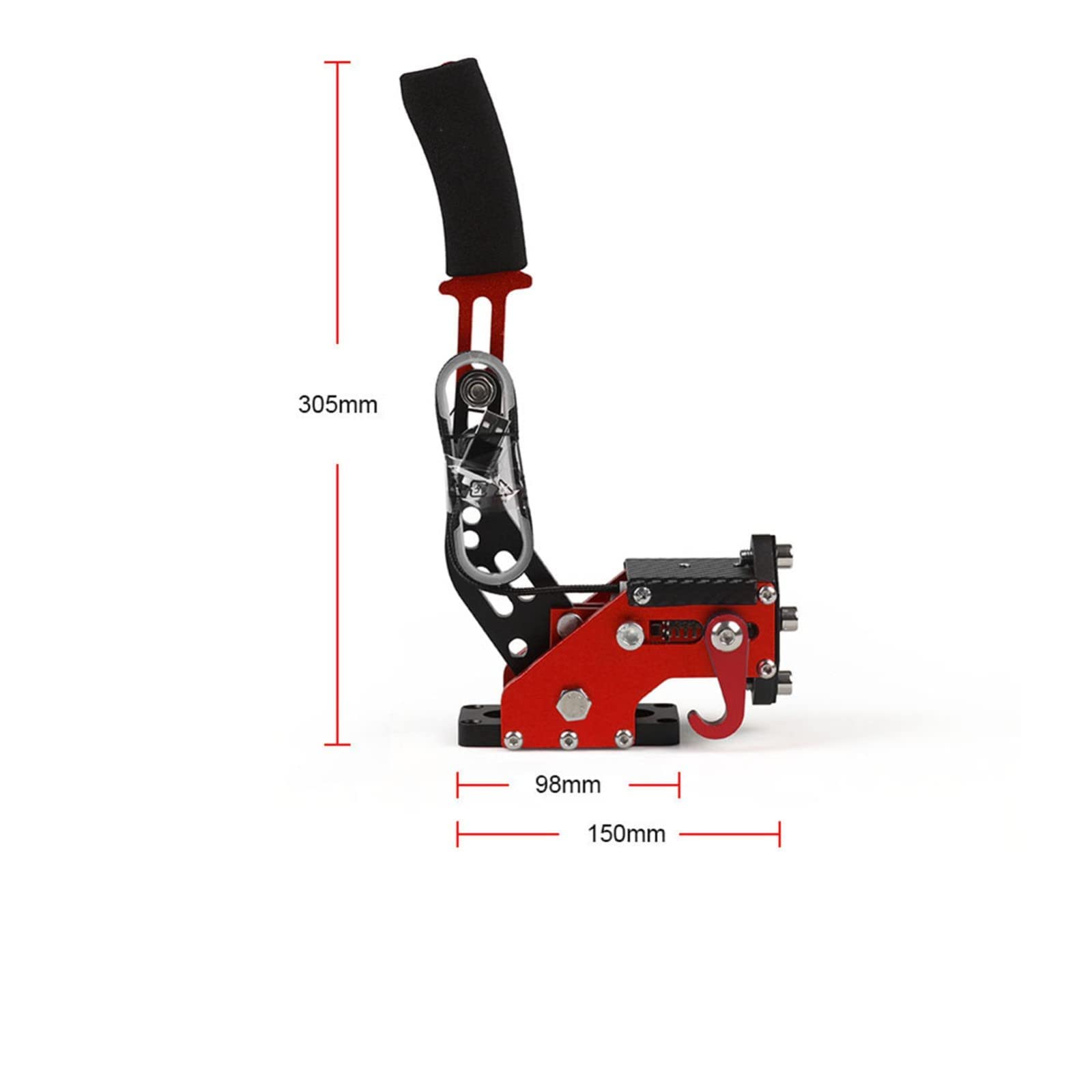 JISMCEKU Racing Games with Fixture 14Bit Handbrake Sim for Racing Games Fit for G27/G29 T500/Blue