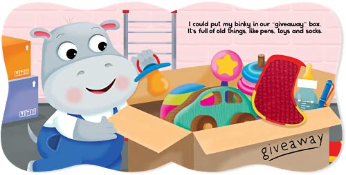 Bye Bye Binky - Touch and Feel Board Book - Sensory Board Book