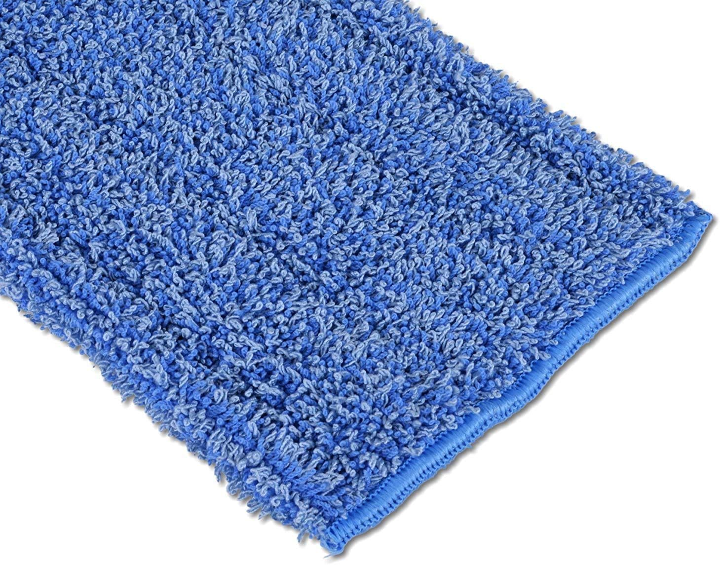 Bulk 18" Absorbent Microfiber Wet Mop Pad | Wholesale Professional Microfiber Mop Pad Refills | Case Quantity (72 Count)
