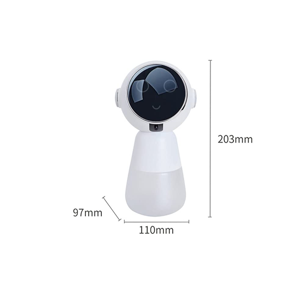 AVLUZ Soap Dispenser,Automatic Foaming Soap Dispenser Smart Induction Hand Sanitizer Dispenser Home Electric Foam Washing Hand Machine (Color : White)