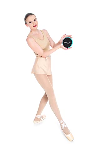 Ballet Turning Disc for Dancers, Gymnastics and Ice Skaters. Portable Turn Board for Dancing on Releve. Make Your Turns, Pirouette and Balance Better (Sky blue)