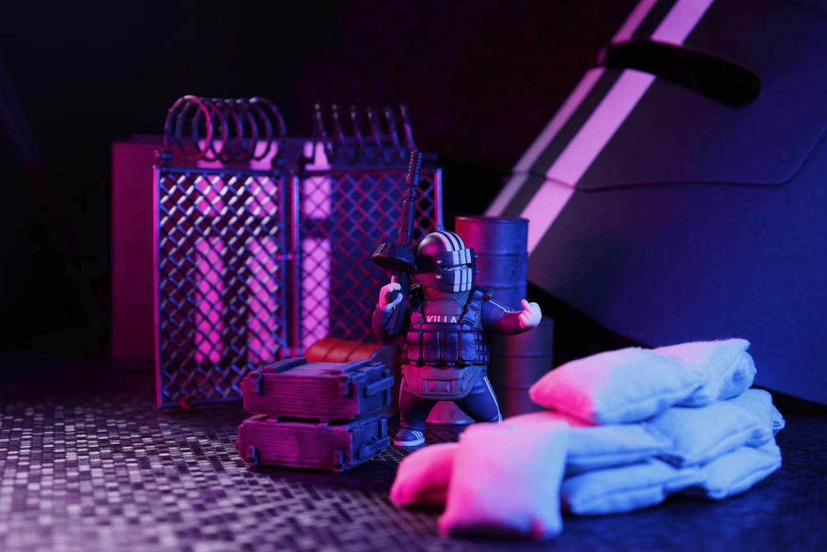 Surrta Little Killa Escape from Tarkov 3D Figure KIBA Owner's Collection(Helmet Not Included)