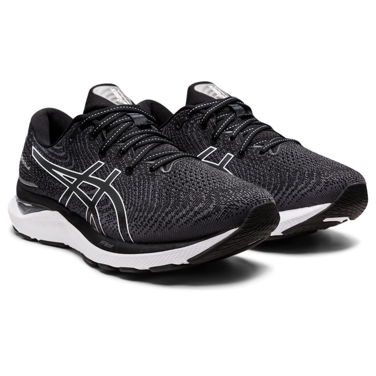 ASICS Women's Gel-Cumulus 24 Running Shoes, 8.5, Carrier Grey/White