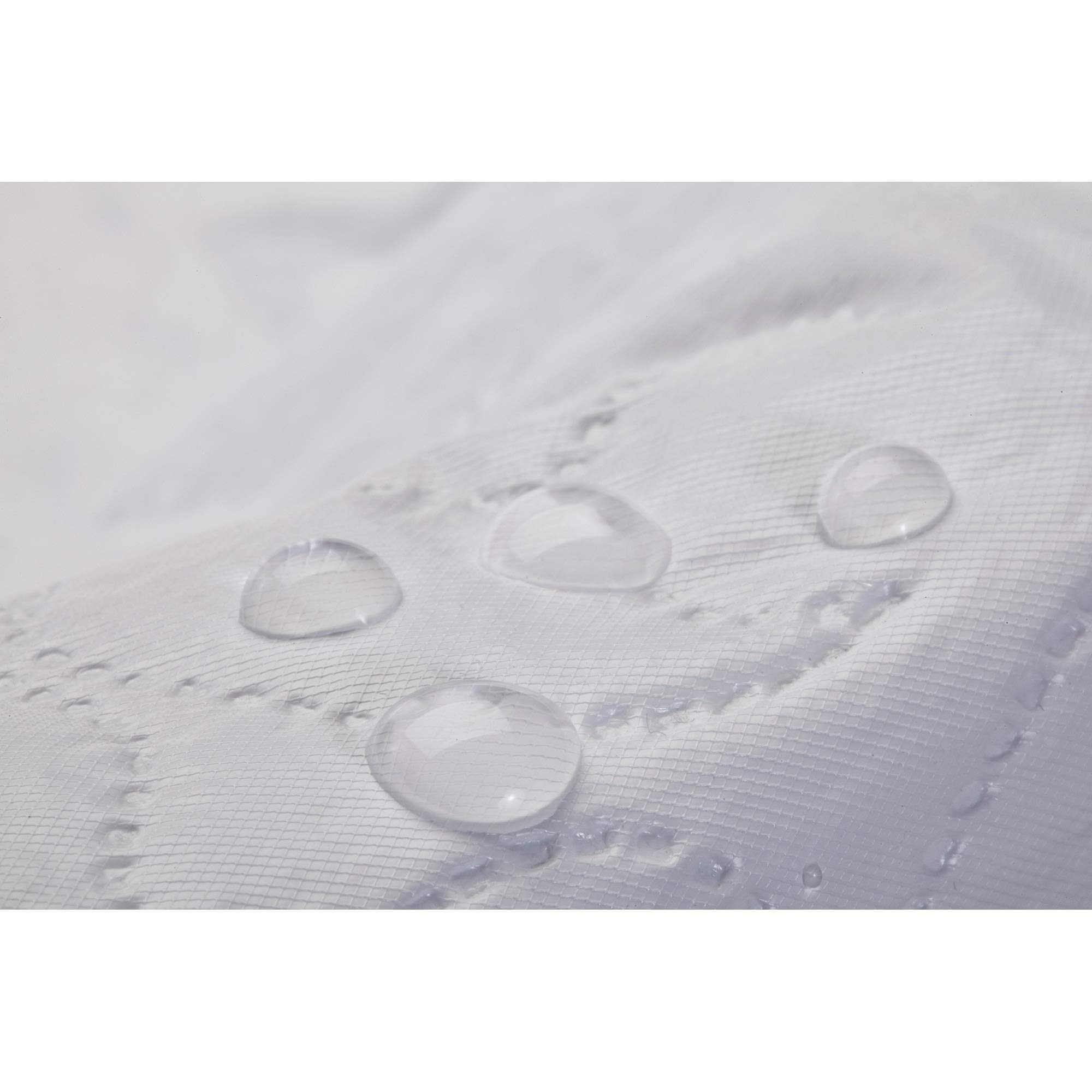 L.A. Baby 4 Sided Changing Pad Size: 30" White Polyester Quilted Waterproof Fits Most Changers Dressers Newborn And Up