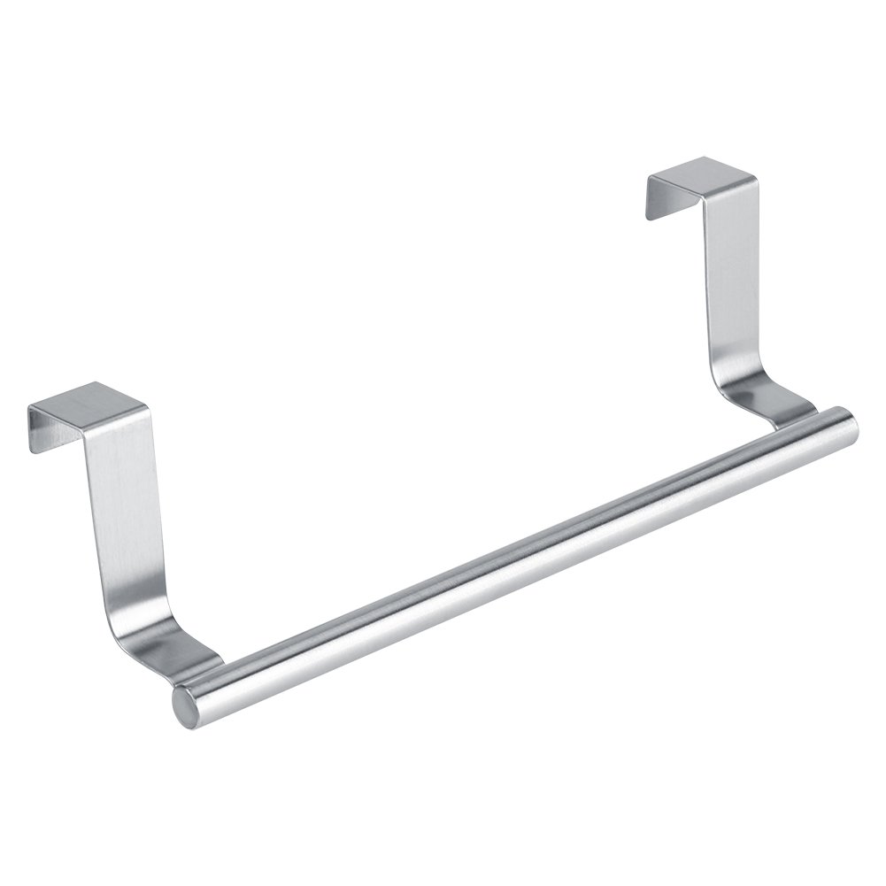 Yosoo Towel Hanging Rack, Stainless Steel Anti-Rust Anti- Cabinet Drawer Towel Hanging Rack for Kitchen Bathroom Living Room(Short)