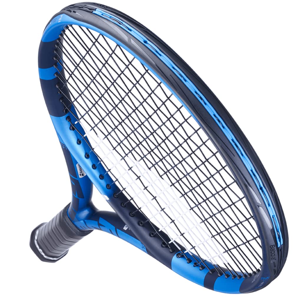 Babolat Pure Drive Tour Tennis Racquet - Strung with 16g White Syn Gut at Mid-Range Tension (4 1/4" Grip)