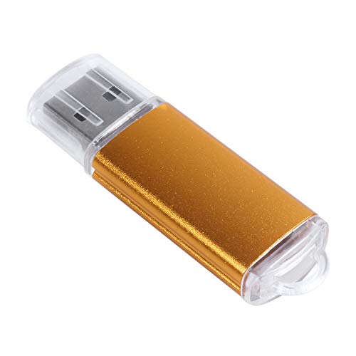 Andifany USB Memory Stick Flash Pen Drive U Disk for PS3 PS4 PC TV Color:Golden Capacity:64MB