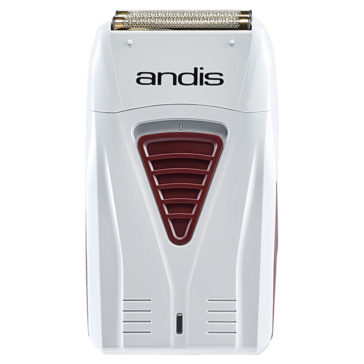 Andis 17150 Pro Foil Lithium Titanium Shaver, Cord-Cordless (Grey) - Bundled with KEPSE Neck Duster