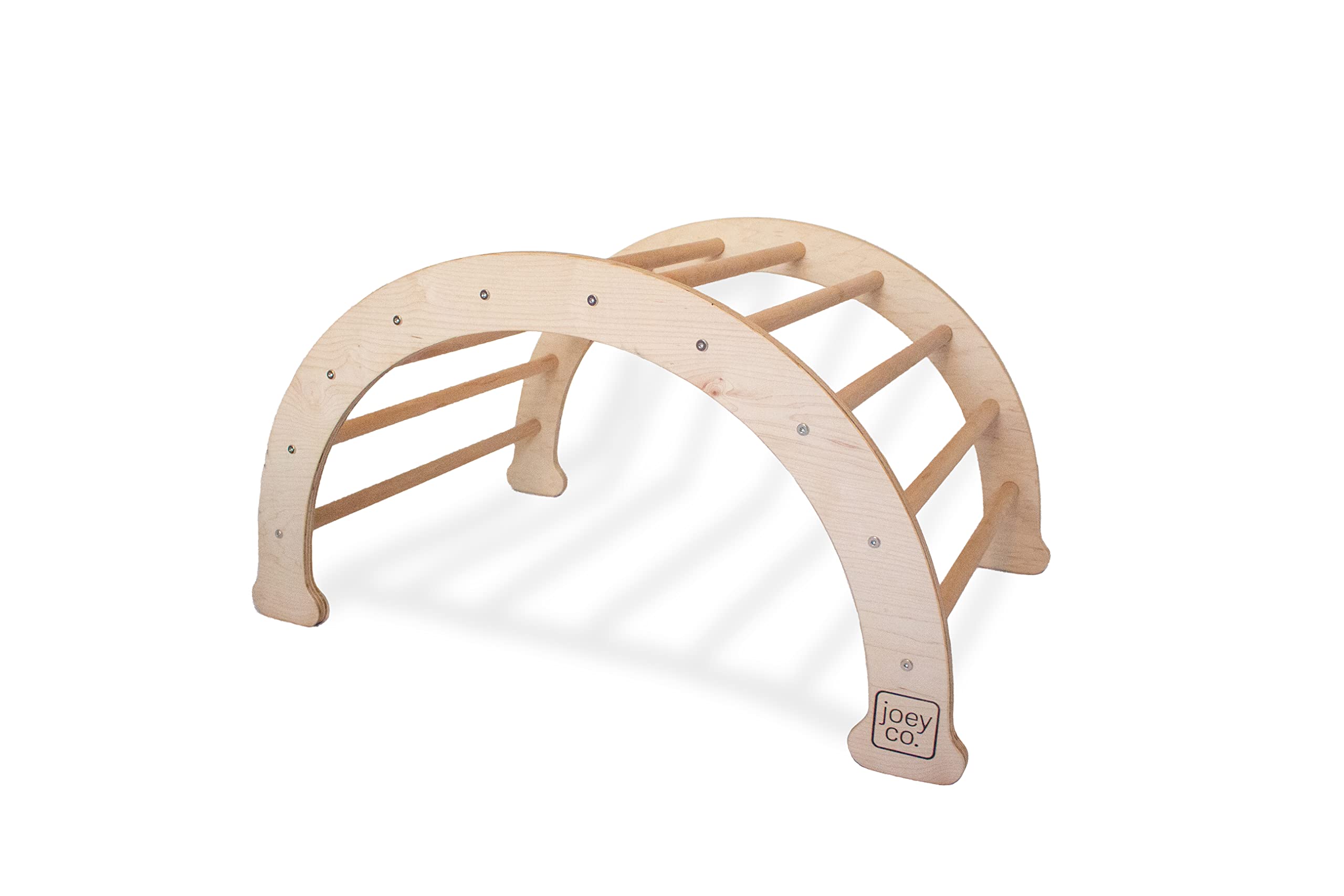 JOEY CO. Montessori Climbing Arch, Montessori Style Indoor Play Gym for Children, CPSIA Tested Waldorf Arch for Kids