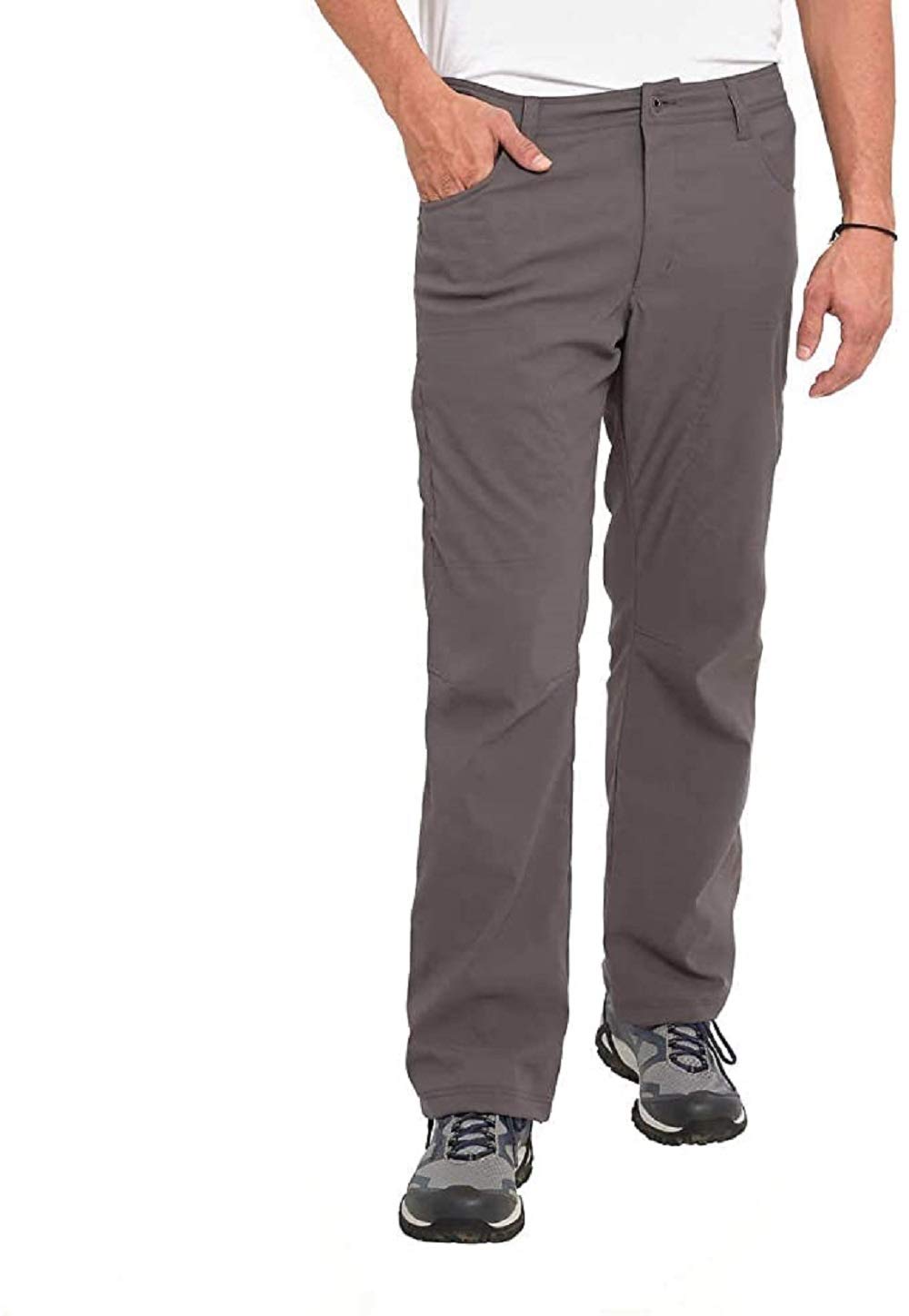 Eddie Bauer Men's Fleece Lined Pant, (Gargoyle, 34 x 30)