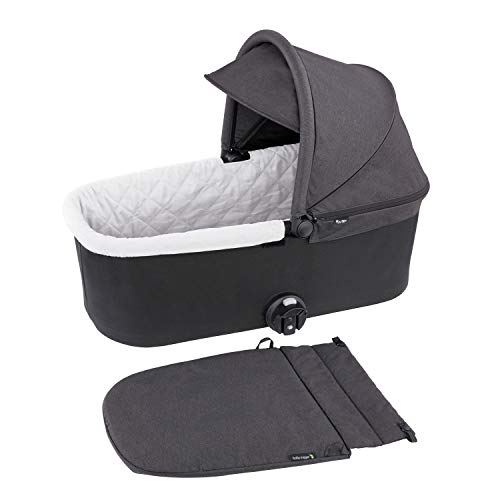 Baby Jogger City Select Stroller with Deluxe Pram | Baby Stroller with 16 Ways to Ride | Deluxe Pram Bassinet for Infants & Toddlers, Jet
