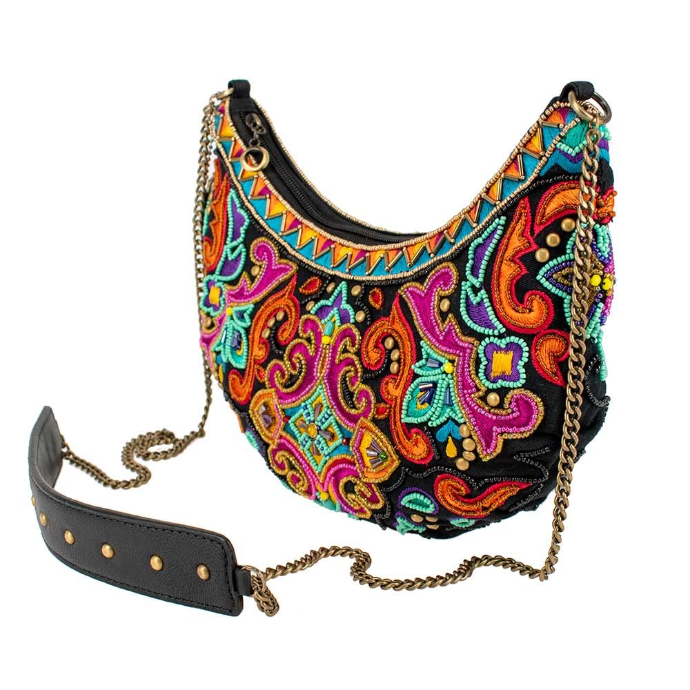 Mary Frances Womens Mary Frances Majorca Crossbody handbag, Multi, One Size US