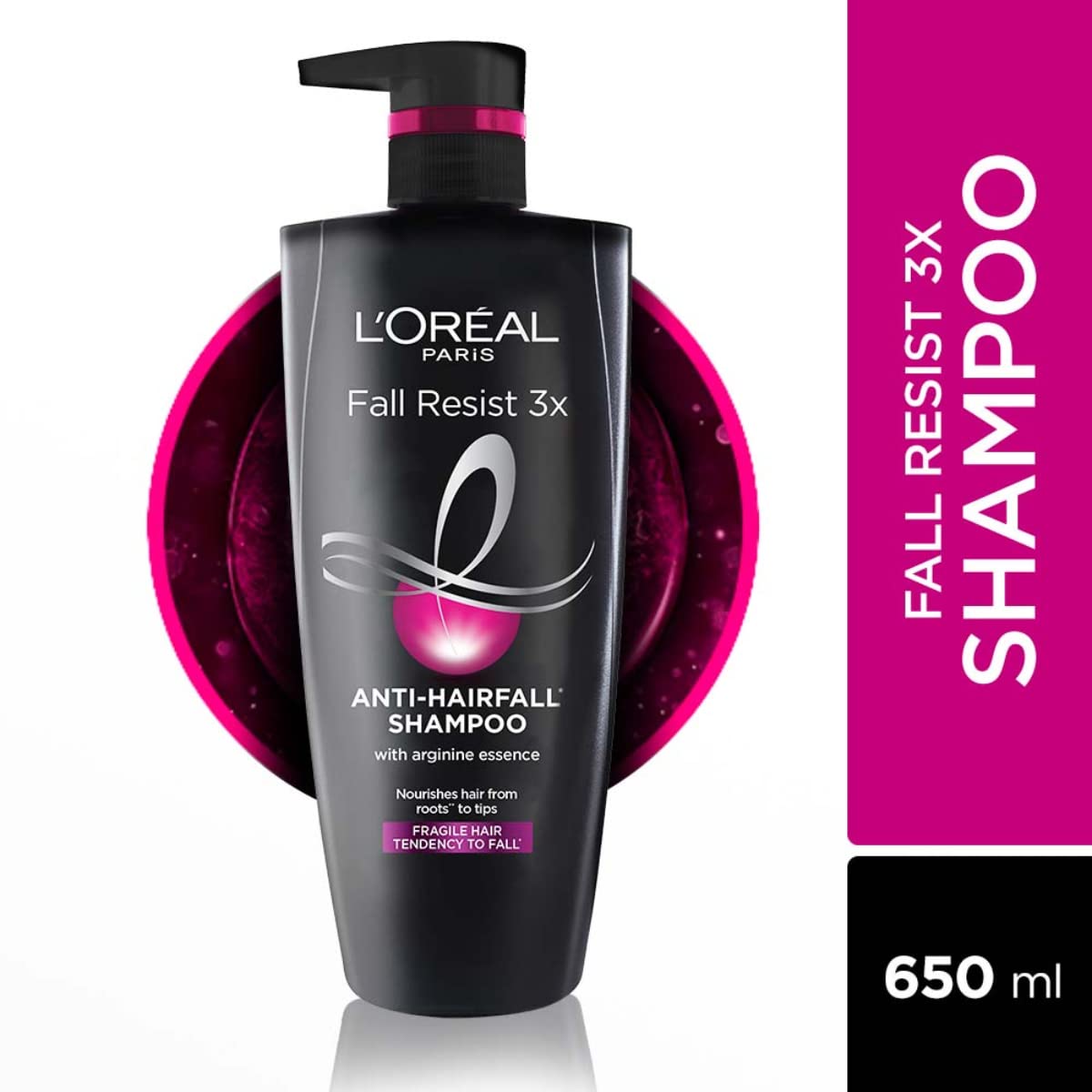 L'Oreal Paris Fall Repair 3x Anti-hair Fall Shampoo, 640ml