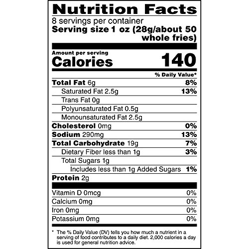 Andy Capp's Big Bag Hot Fries, 8 oz, 8 Pack