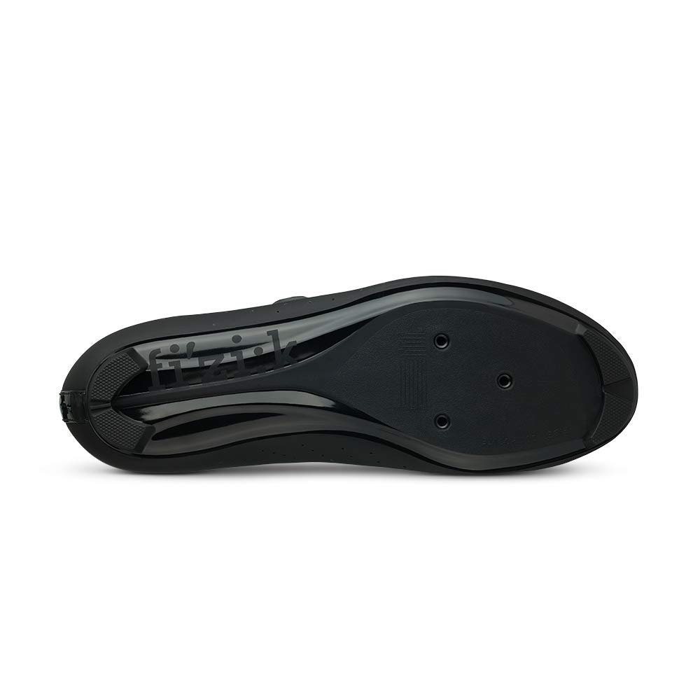 Fizik mens Tempo Overcurve Cycling Shoe, Black/Black, 6 US