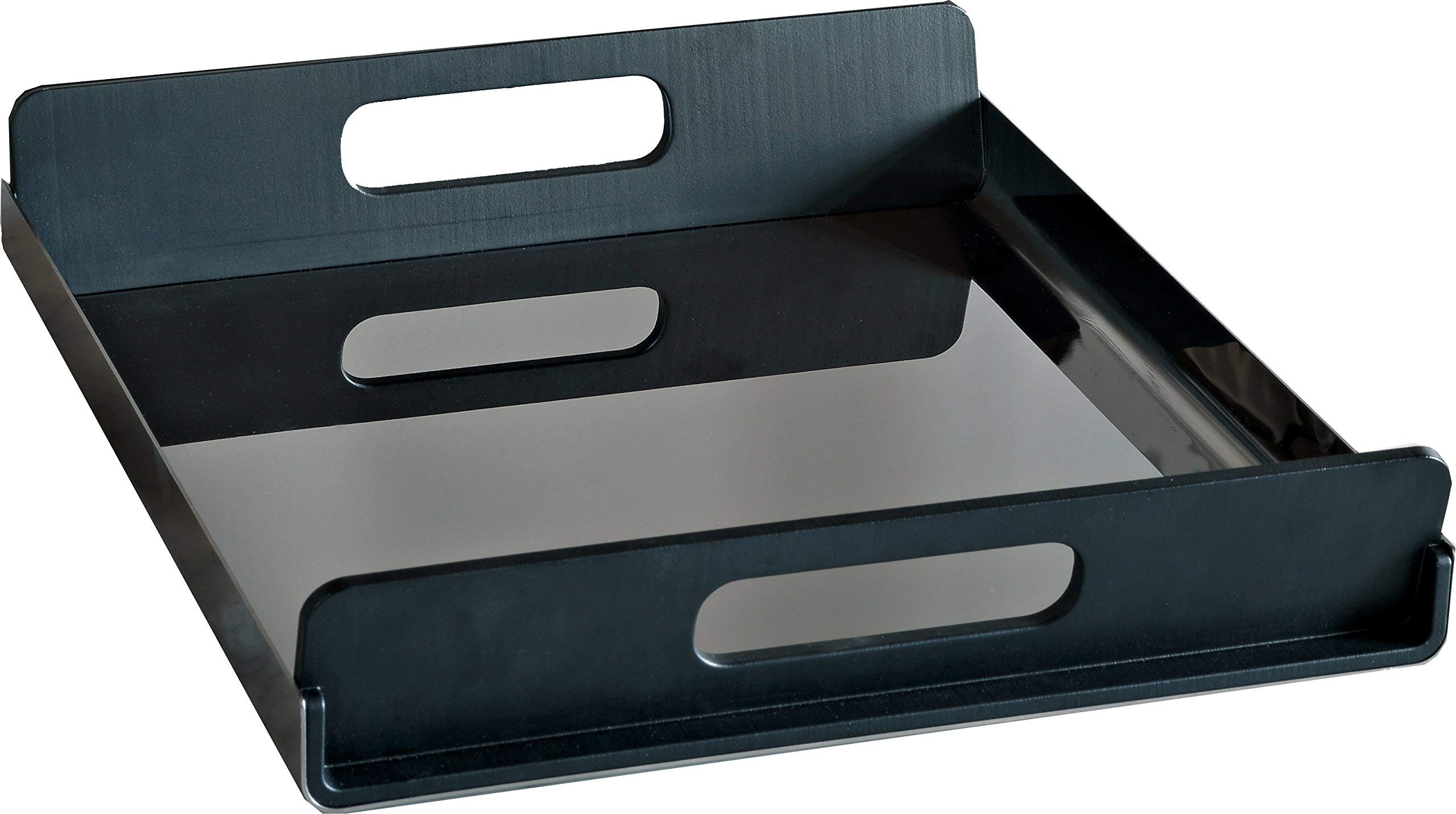 Alessi Vassily Tray With Handles, Black