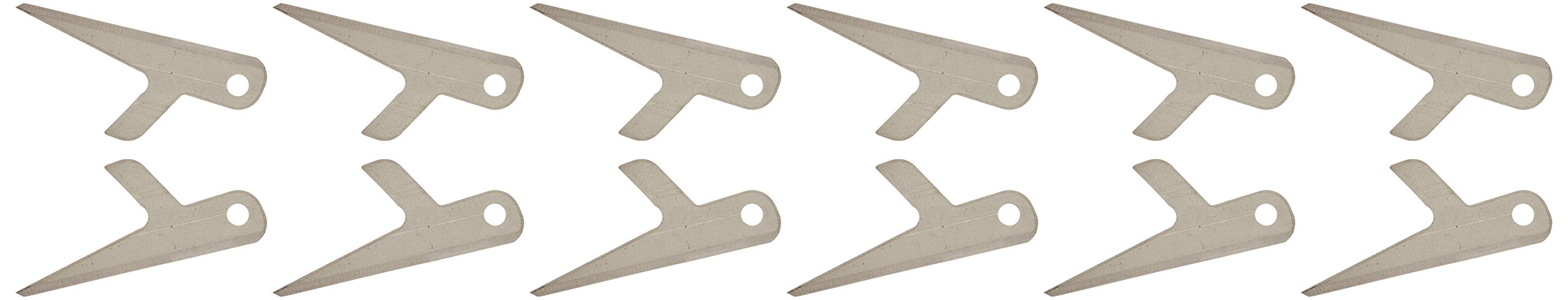 Swhacker Set of 6-125 Grain 2.25 Inch Replacement Blades