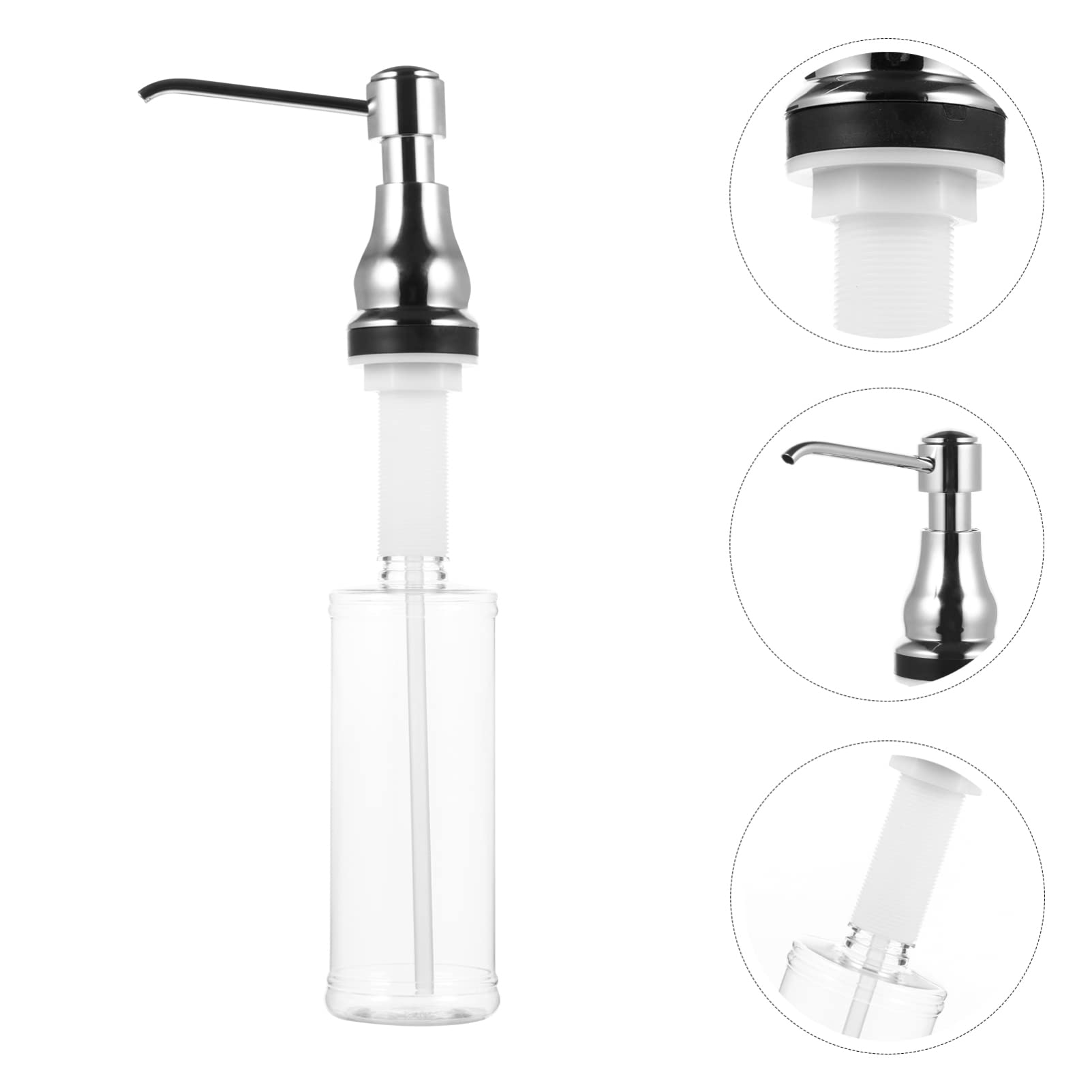 Soap Dispenser Hand Sink Dispenser Pump Lotion Dispenser Bathroom Dispenser Accessories Dispenser for Kitchen Sink Wash Basin Dispenser