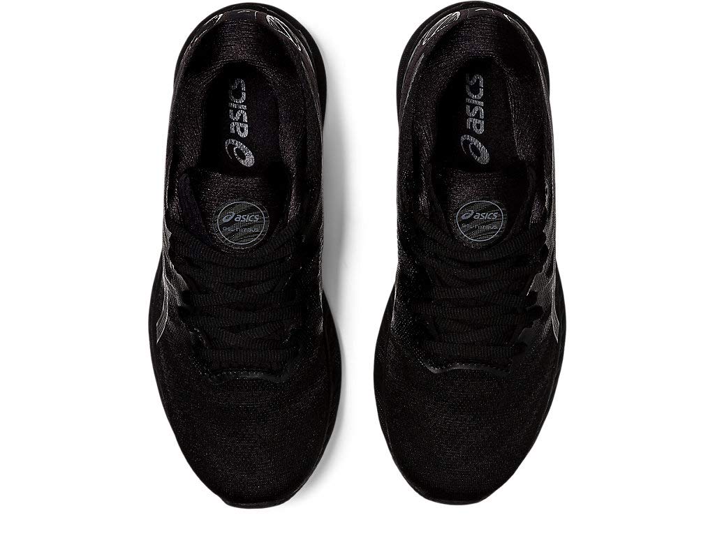 ASICS Women's Gel-Nimbus 23 Running Shoes, 8.5, Black/Black